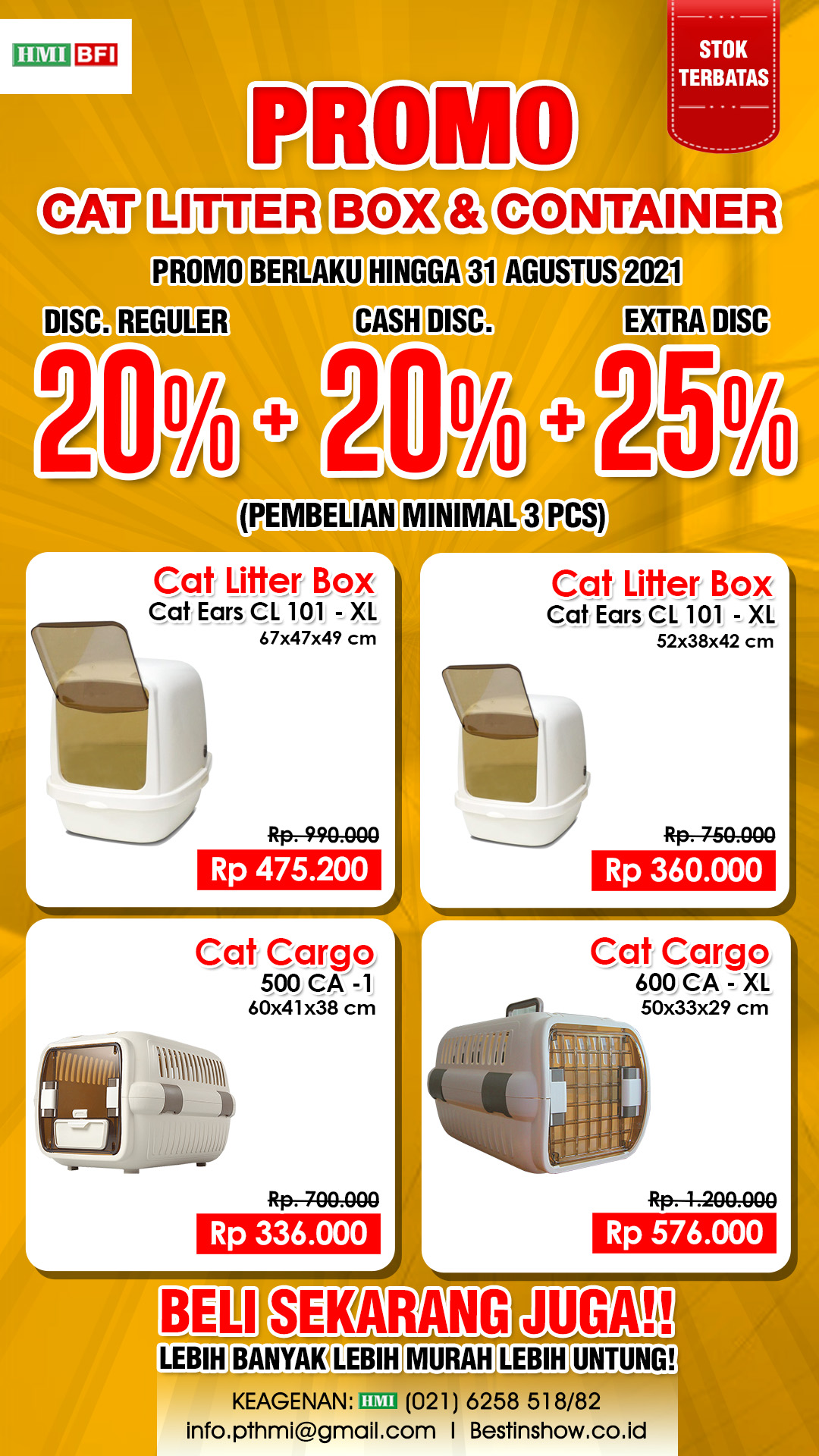 PROMO MERDEKA CAT FOOD | Best In Show - Best Pet Food For Your Pet