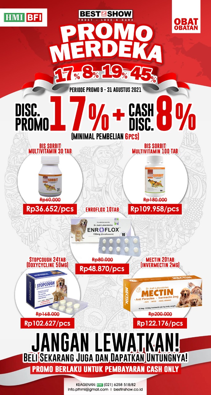 PROMO MERDEKA COLLAR | Best In Show - Best Pet Food For Your Pet